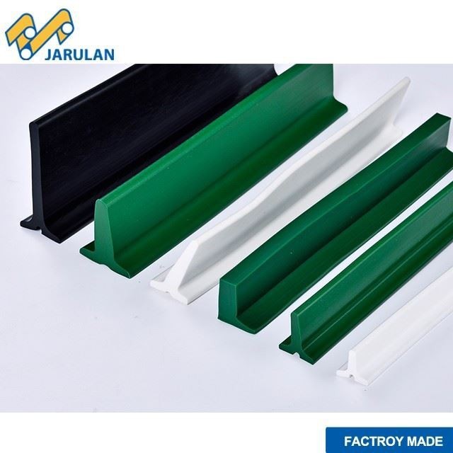 Strong Strength Fabric Reinforced PVC Cleats Green Color For Conveyor ...